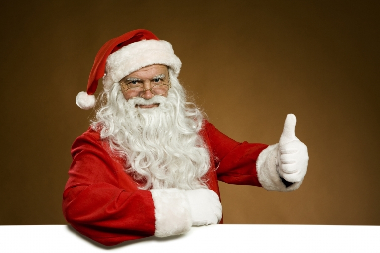 Санта в колпаке — Santa in the hood