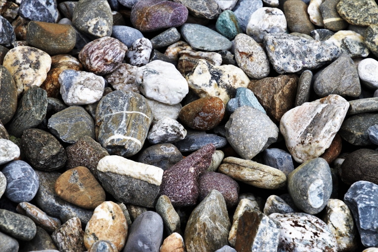 Морская галька, мелкие камушки, побережье — Sea pebbles, small pebbles ...